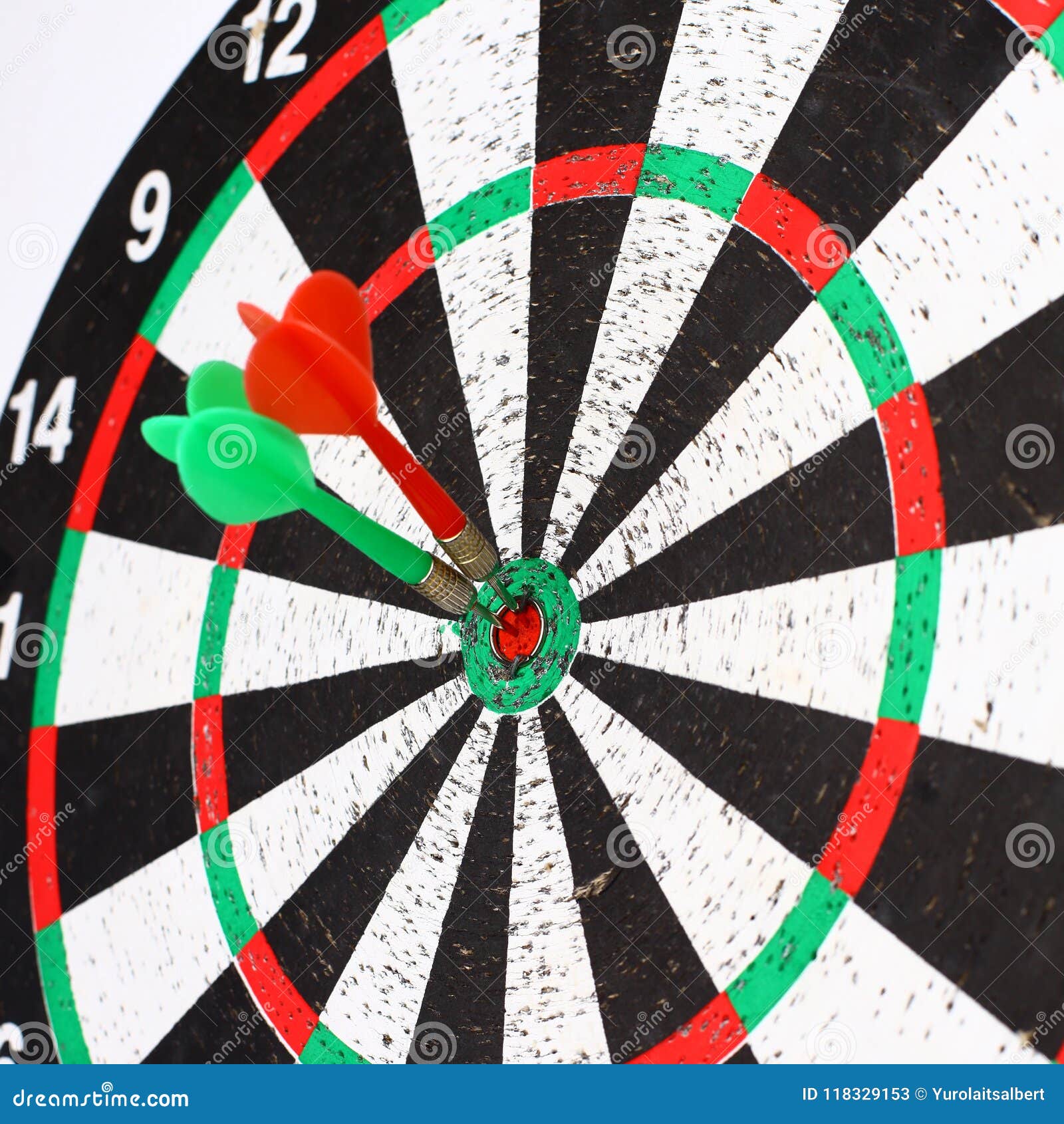 Closeup. Several Arrows Dart Hitting the Center of the Target D Stock ... Closeup. Several Arrows Dart Hitting the Center of the Target D Stock ...