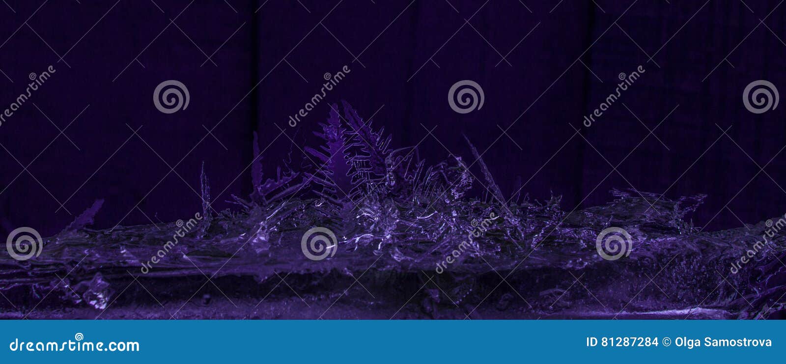 Closeup Sharp Cool Looking Pieces of Ice into Beautiful Pieces on a ...