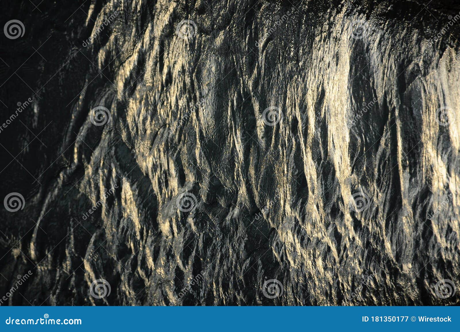 Closeup of a Shiny Reflective Rock Surface Similar Stock Image - Image ...