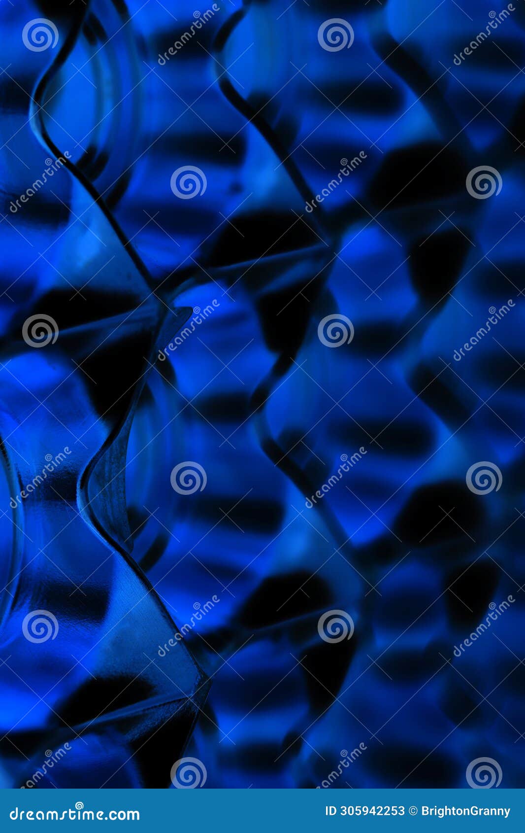 A Closeup of Shiny Twisted Plastic. Stock Image - Image of decor ...