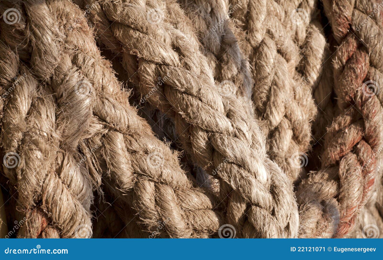 Closeup Ship S Rope Texture Stock Image - Image of detail, marine: 22121071