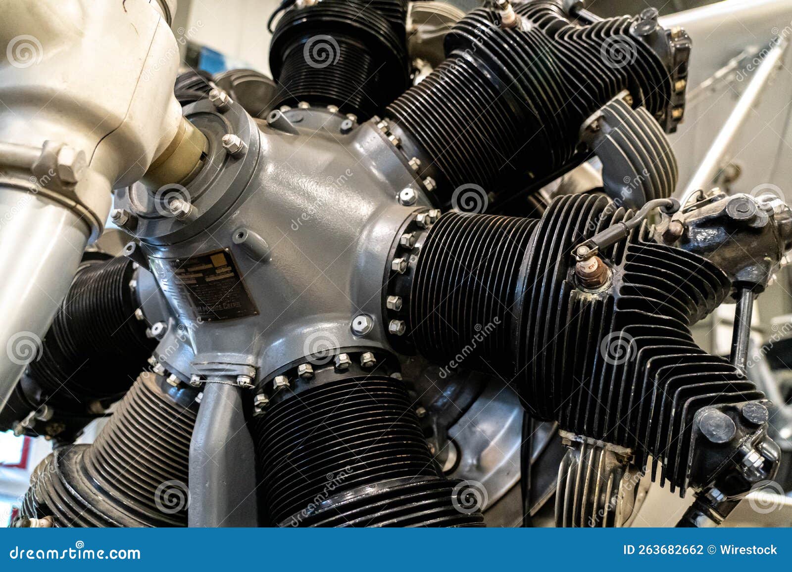 Airplane Propeller. Engine Aircraft. Airplane. Editorial Image ...