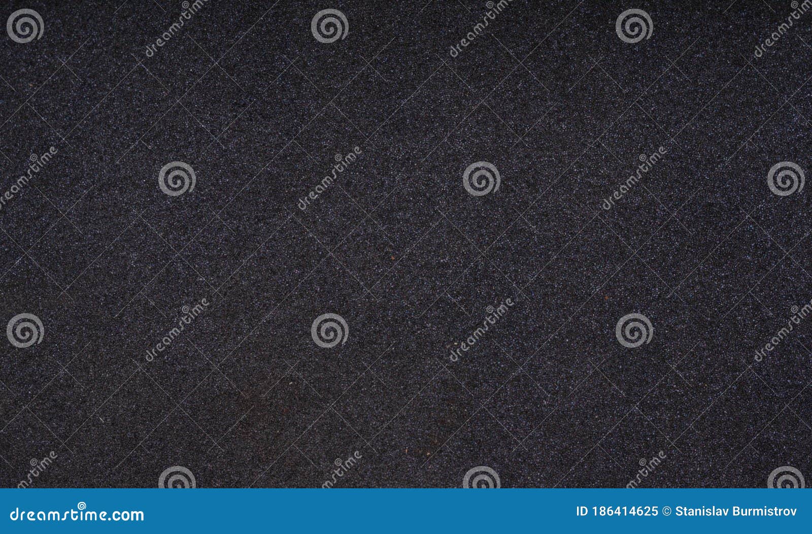 Closeup Shot of Black Foam Rubber. Thin Sheet of Black Foam Rubber ...