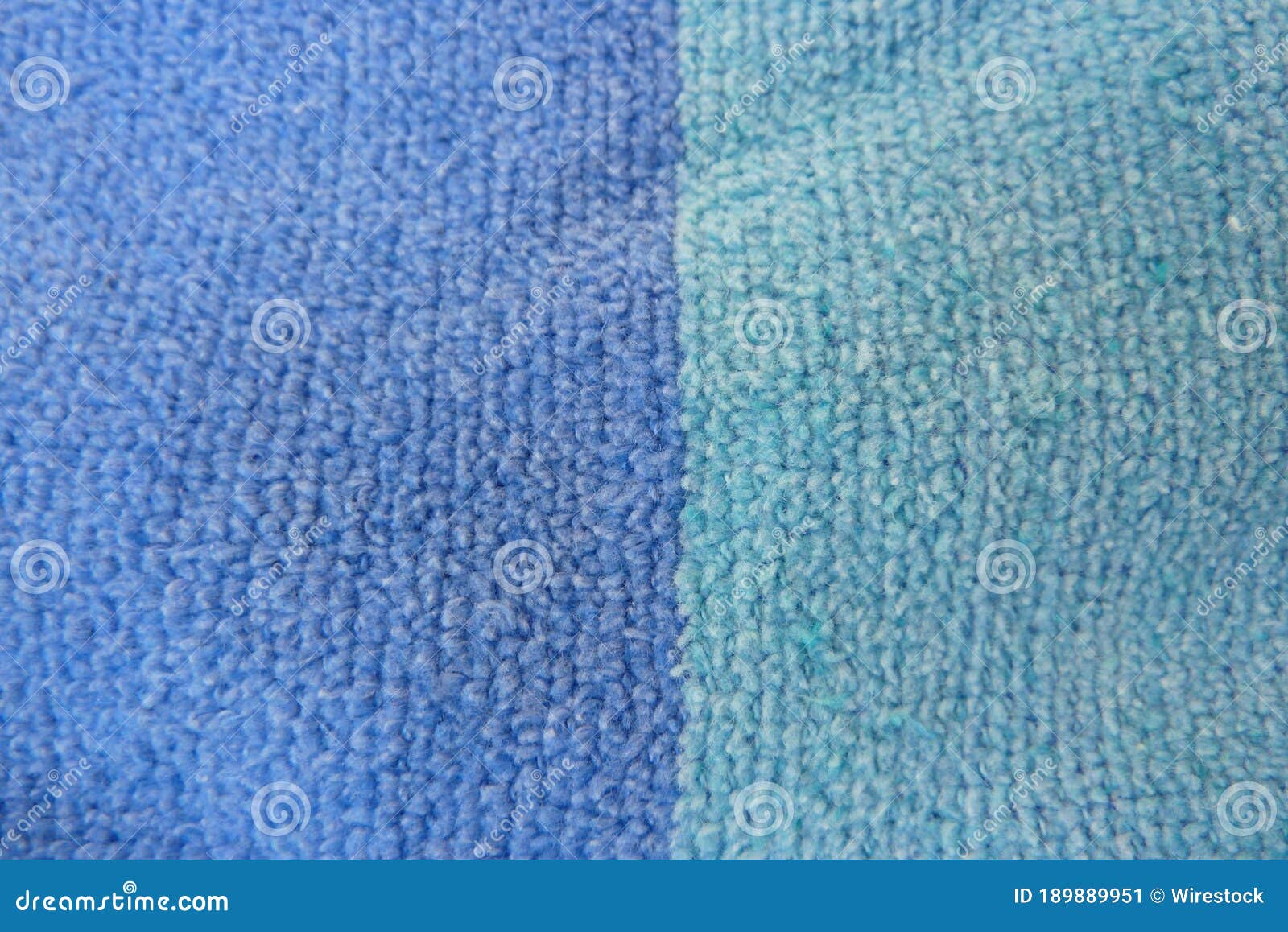 Closeup Shot of a Blue Blanket Texture Stock Image - Image of design ...