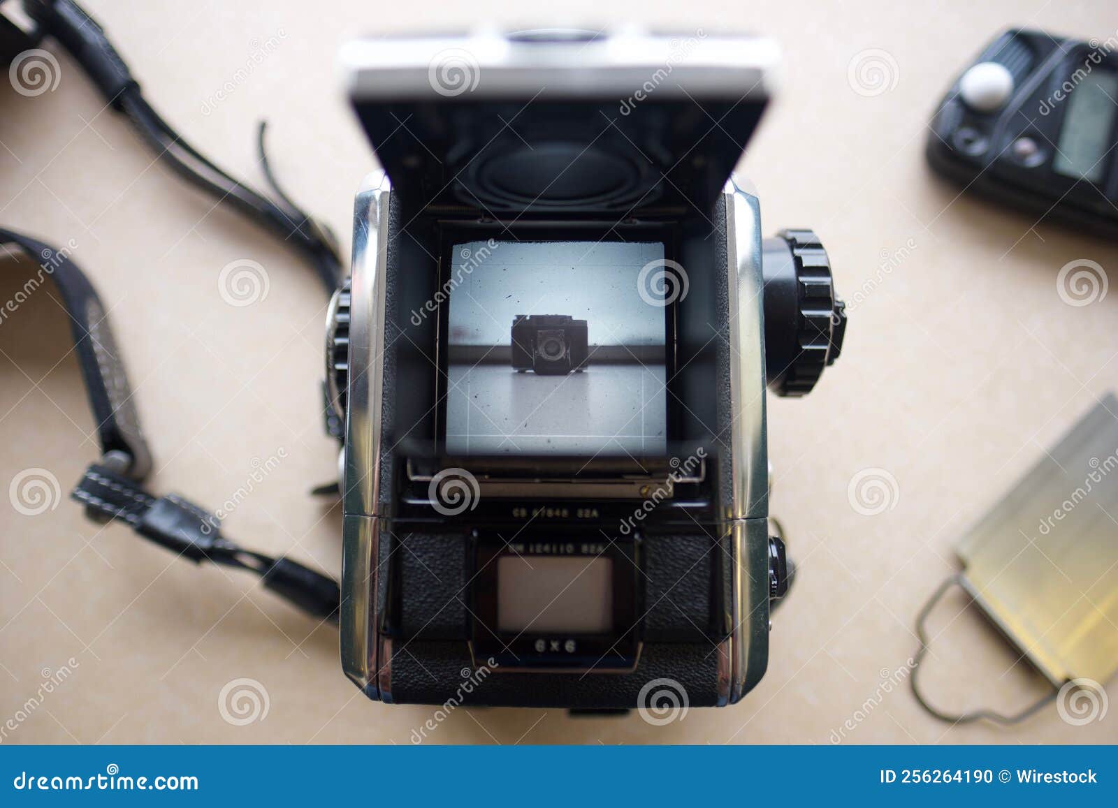 Closeup Shot of a Camera while Taking a Picture Editorial Image - Image ...