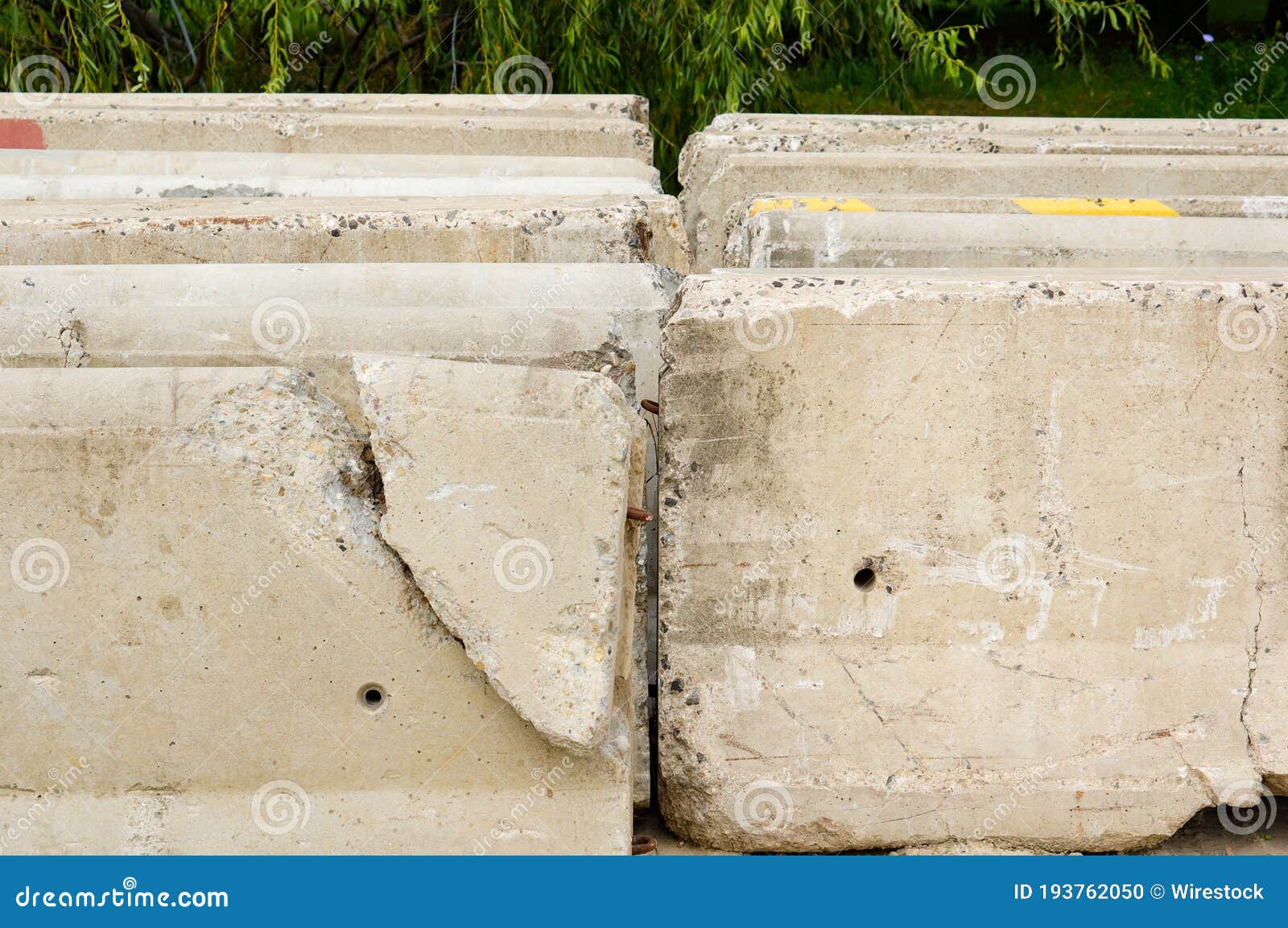 Closeup Shot of Damaged Build Stone Plates Stock Photo - Image of ...