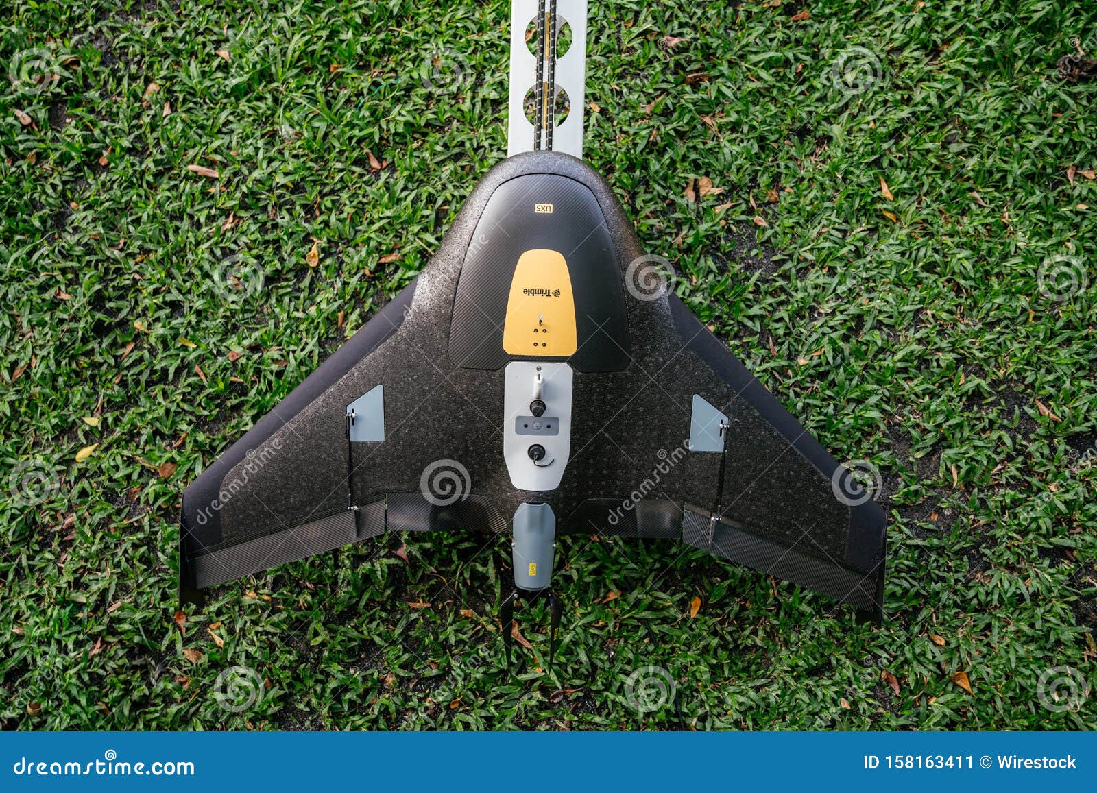 Closeup Shot of a High-tech Flying Drone Device Editorial Photo - Image ...