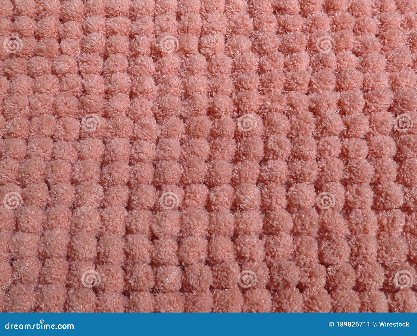 Closeup Shot of a Light Red Fluffy Bumpy Patterned Carpet Texture Stock ...