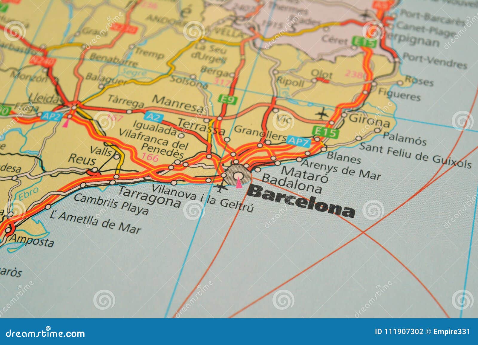 Barcelona stock photo. Image of barcelona, spain, macro - 111907302