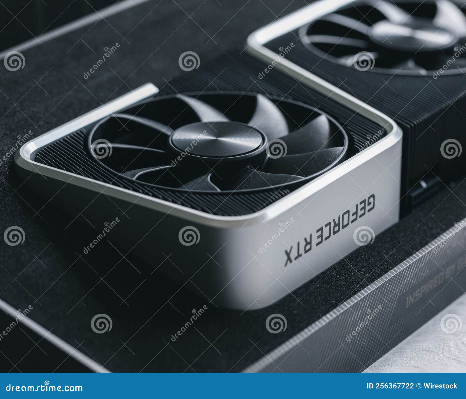 Closeup Shot of an Nvidia Geforce RTX 3060Ti in the Box Editorial ...