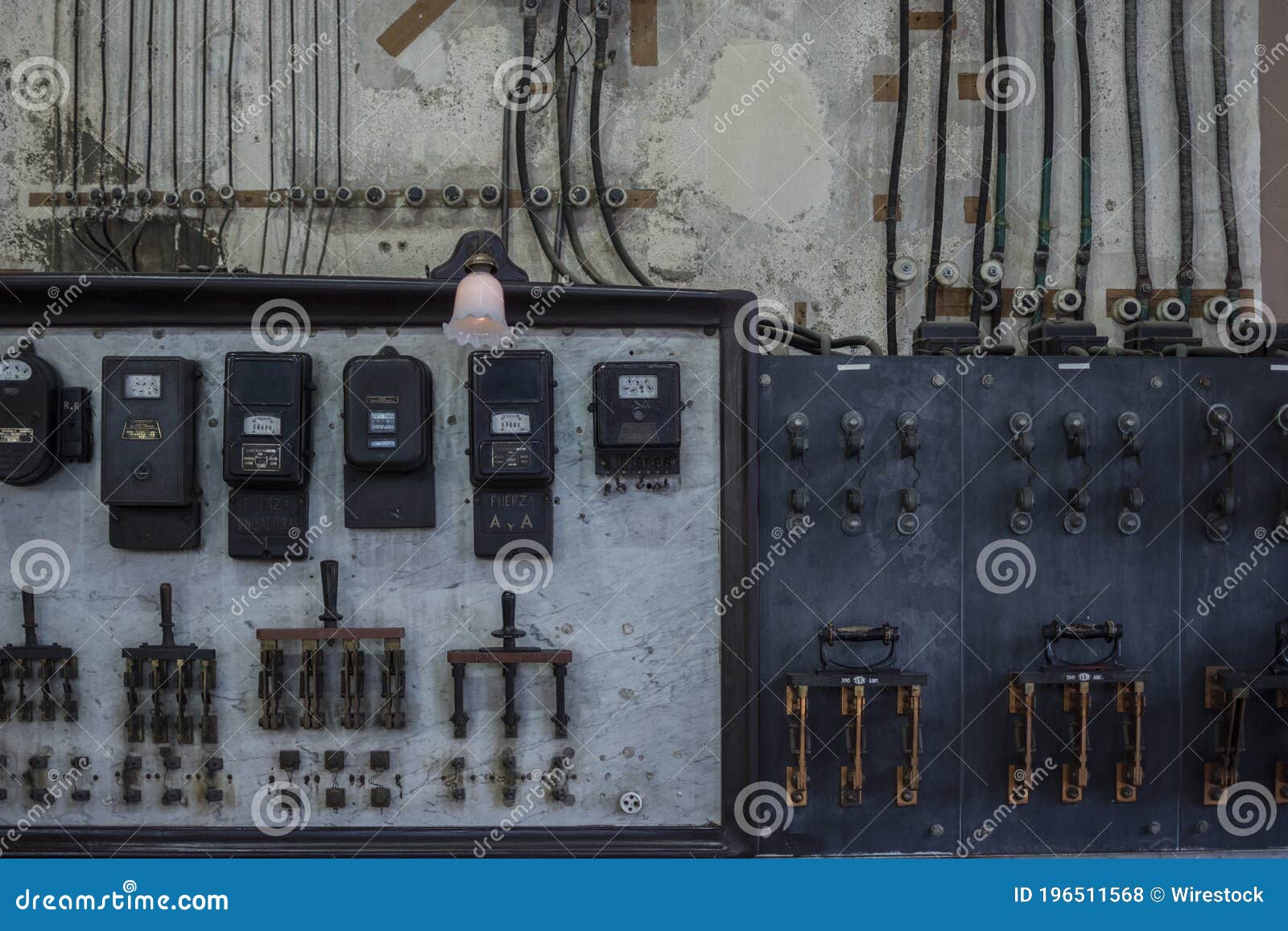 An Old Rusty Electrical Switch In The Grasses Royalty-Free Stock Image ...