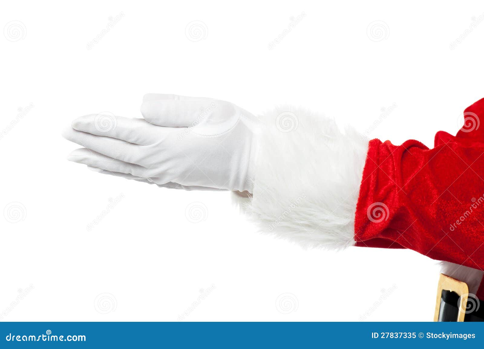 Closeup Shot of Open Palms of Santa Stock Image - Image of positive ...
