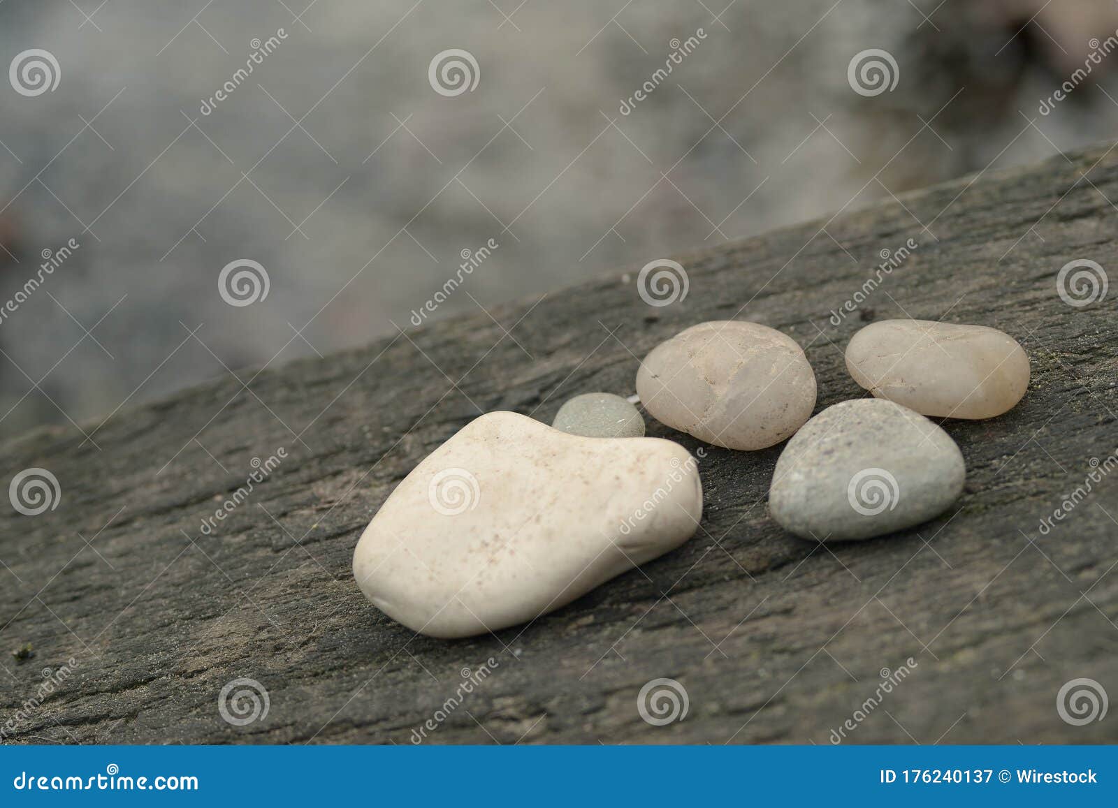 Closeup Shot of Pebbles of Different Colors and Sizes Stock Image ...