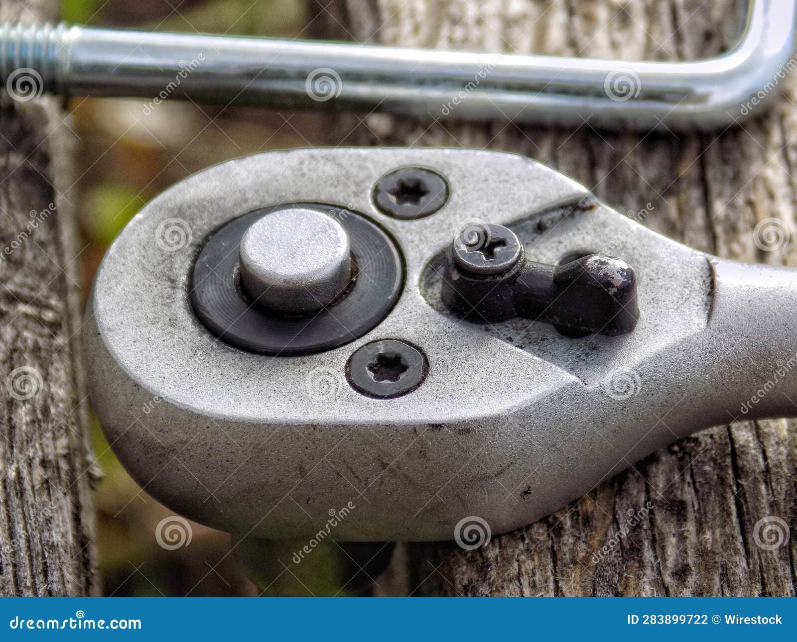 Closeup Shot of a Quick-release Ratchet. Stock Photo - Image of closeup ...