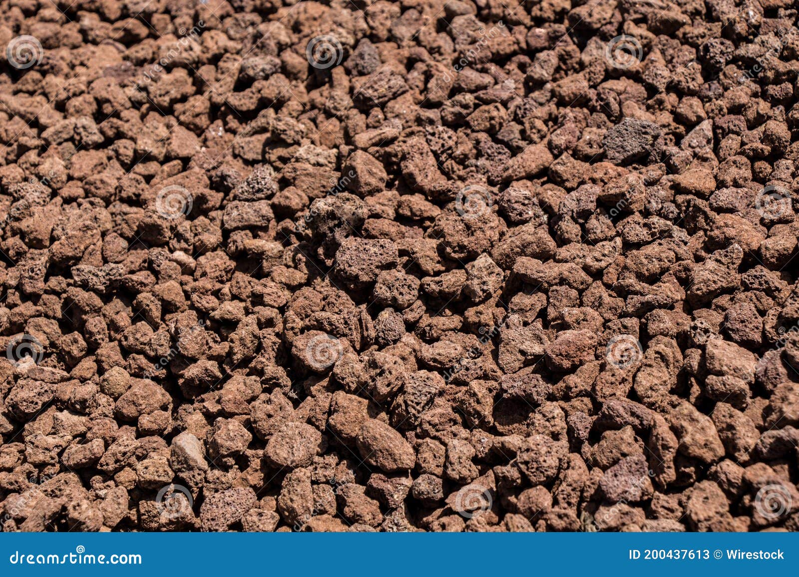 Closeup Shot of Red Lava Rock Texture Stock Image - Image of geology ...