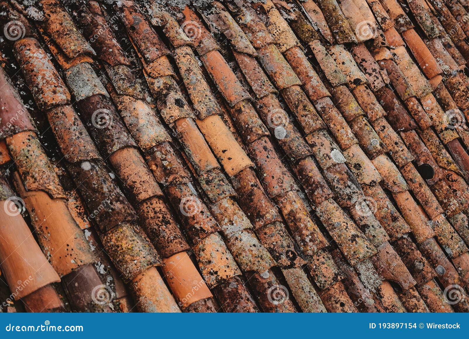 Closeup Shot of a Rustic Roof for Background Texture or Wallpaper Stock ...