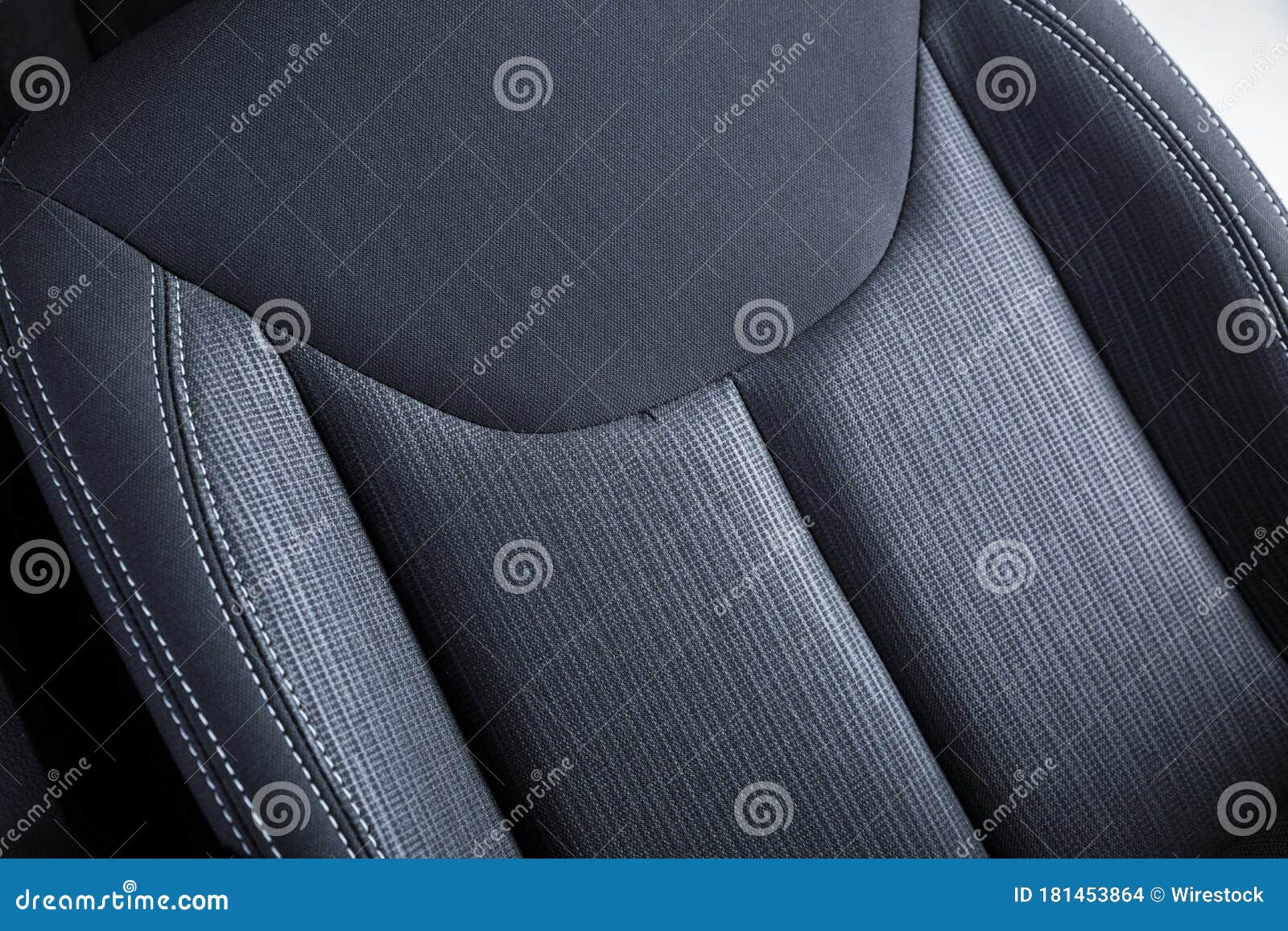 Closeup Shot of the Seat Texture of a Modern Car Stock Photo - Image of ...