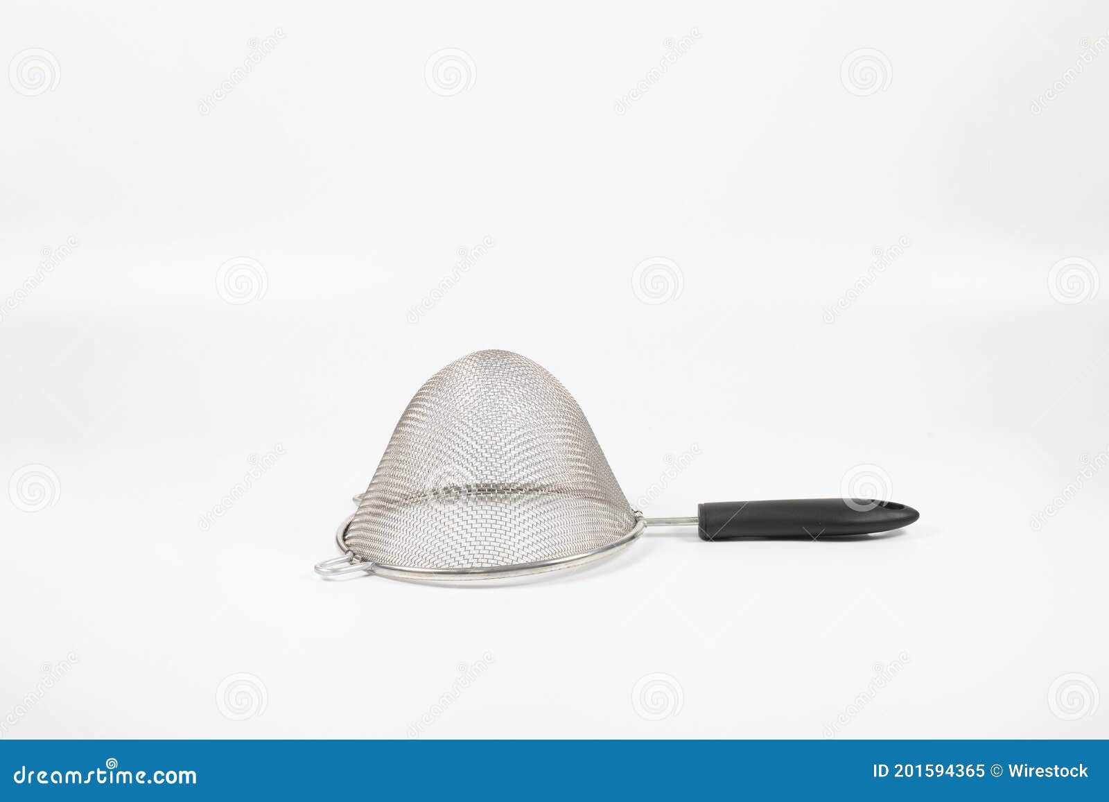 Closeup Shot of a Sieve on White Background Stock Image - Image of ...