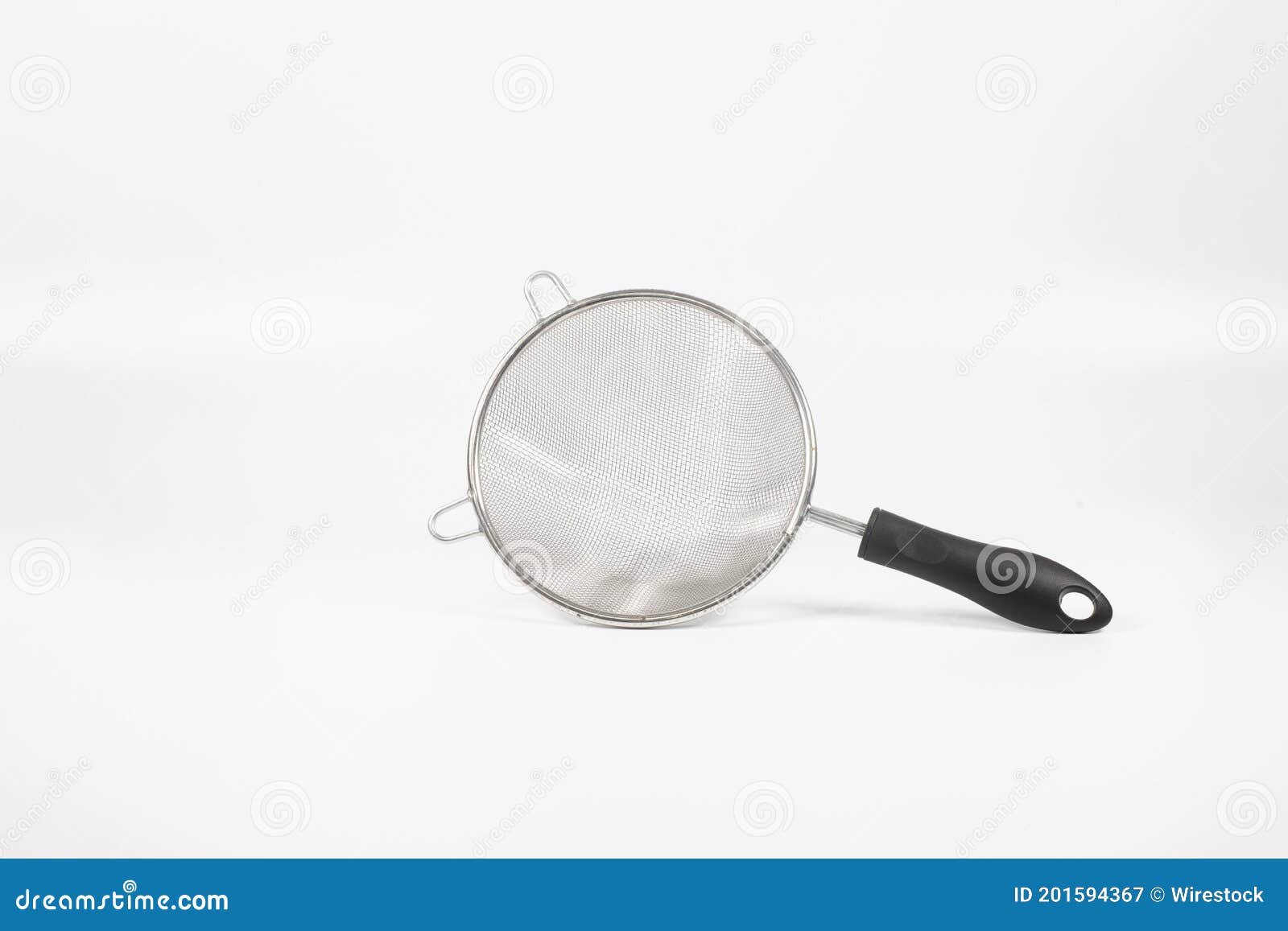 Closeup Shot of a Sieve on White Background Stock Image - Image of ...