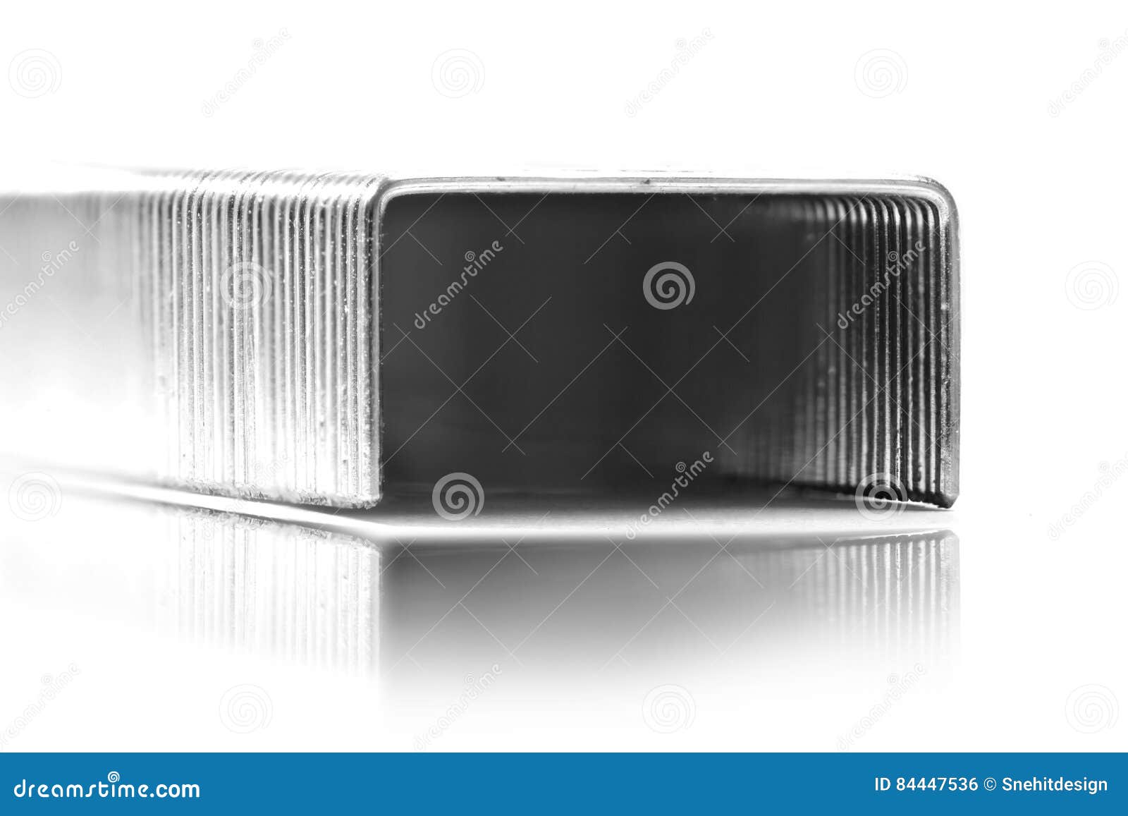 Closeup Shot of Staple Stack Stock Photo - Image of wire, stack: 84447536