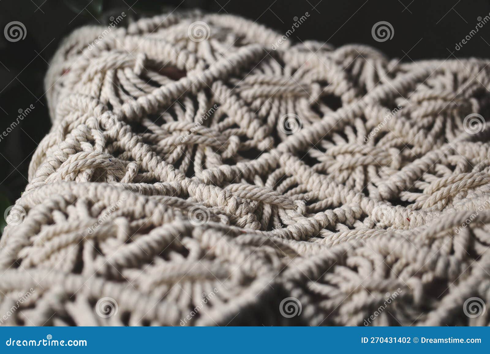 Texture details of macrame stock photo. Image of beautiful - 270431402