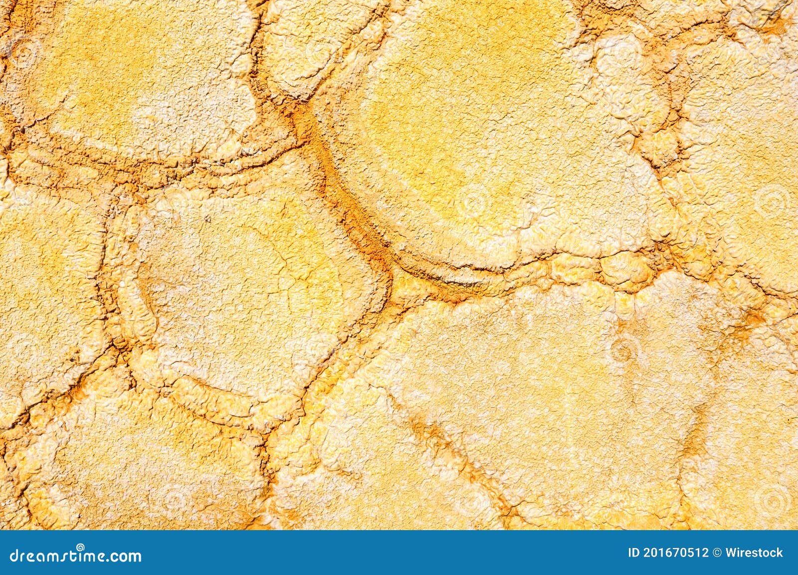 Closeup Shot of a Textured Cracked Yellow Surface Stock Photo - Image ...