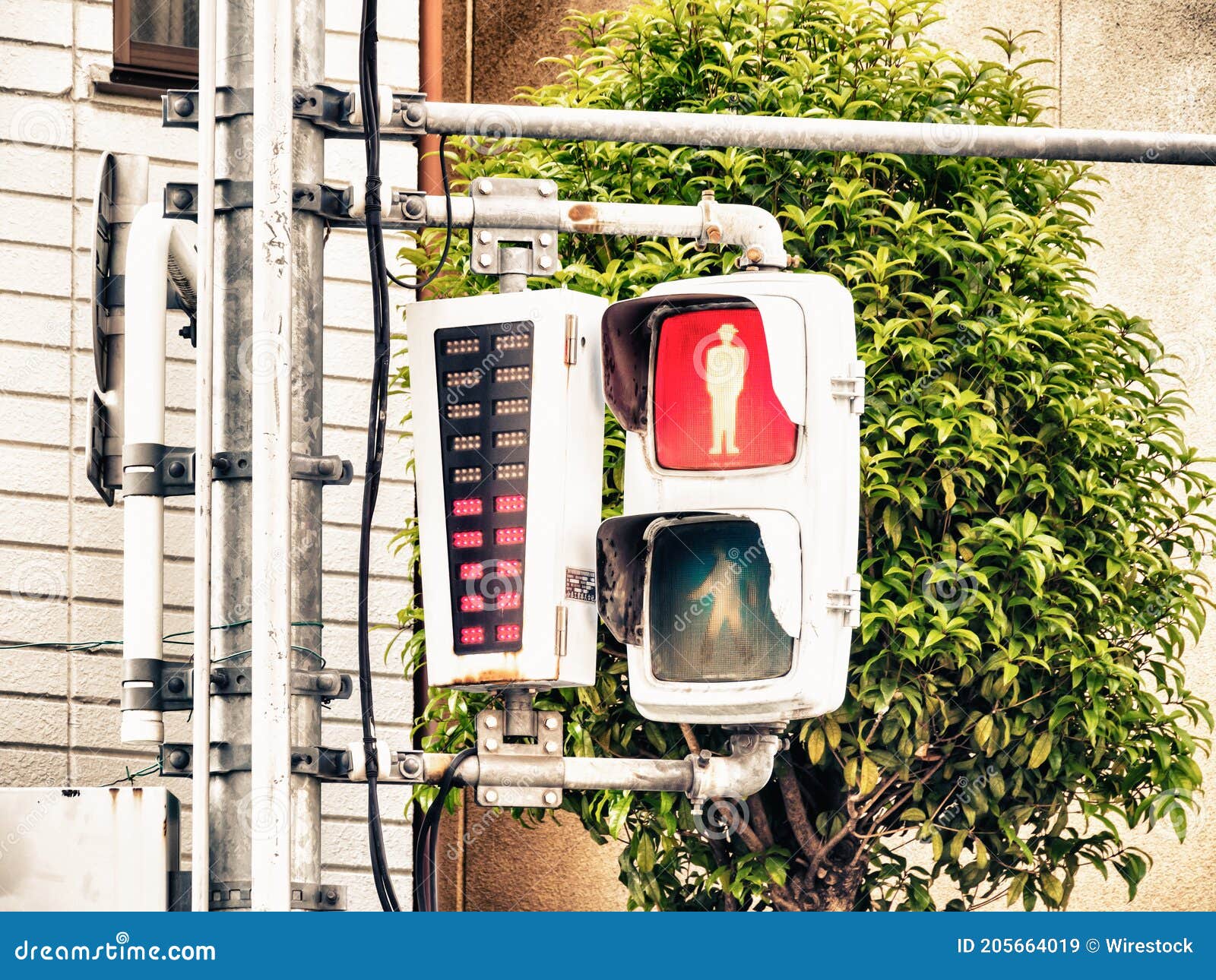Closeup Shot of Traffic Lights in Japan Stock Image - Image of urban ...