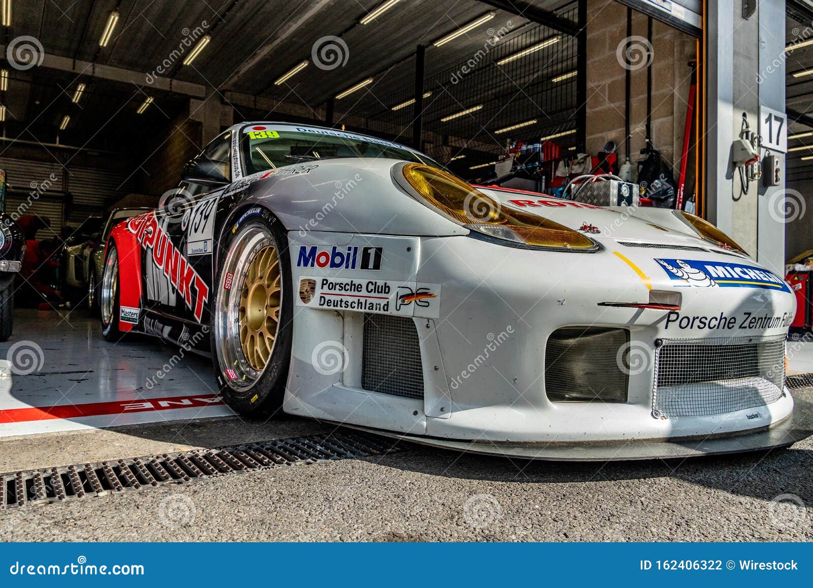 Closeup Shot of a White Race Car Editorial Photography - Image of ...
