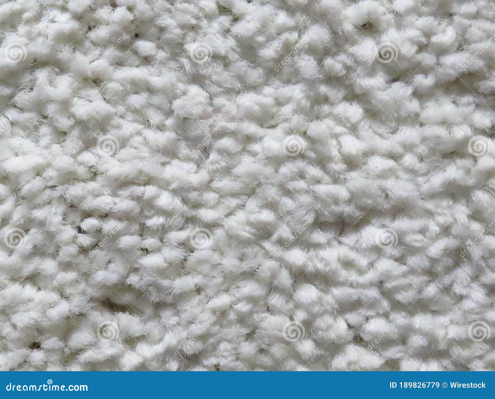 Closeup Shot of White Soft Fluffy Carpet Texture Details Stock Image ...