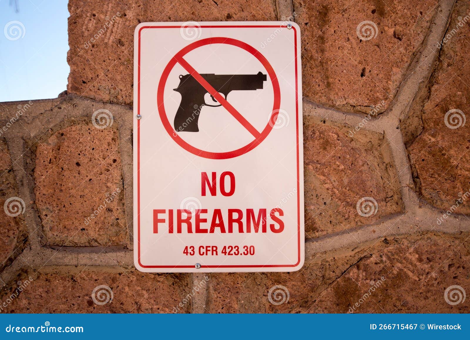 Firearms Sign Stock Photo | CartoonDealer.com #11556648