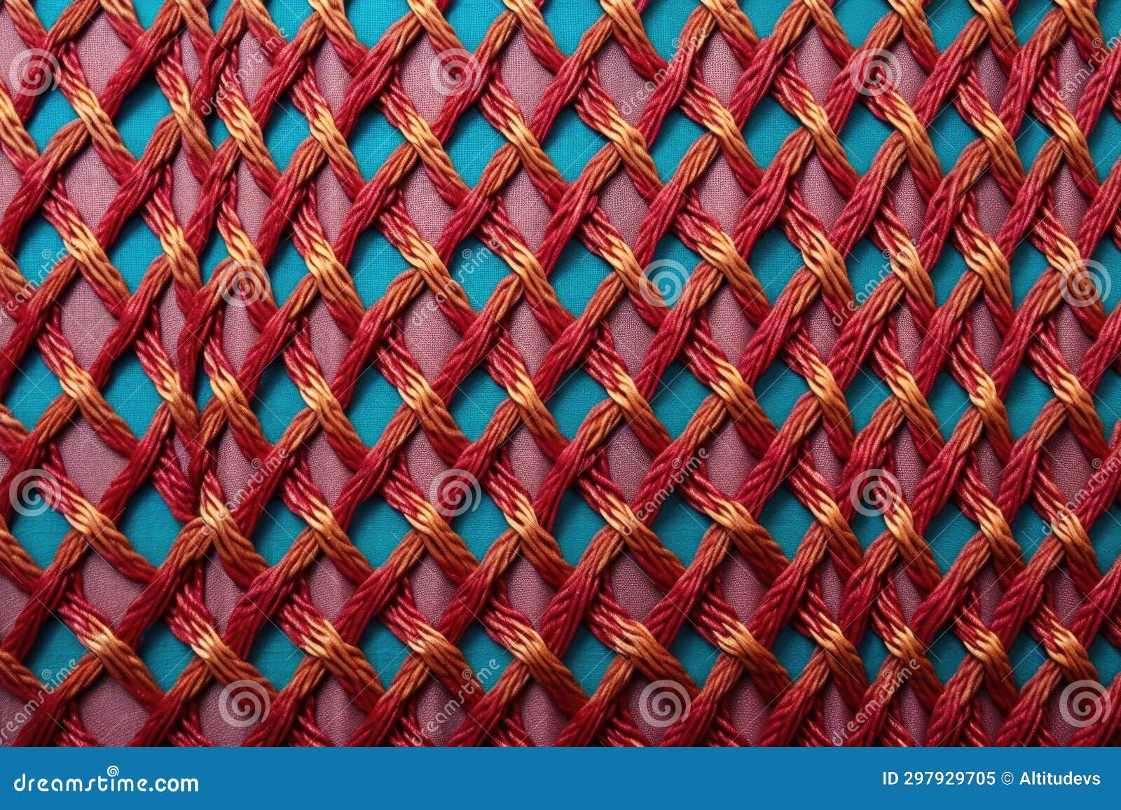 Closeup of Silk Stitches Showing the Weave Pattern Stock Image - Image ...