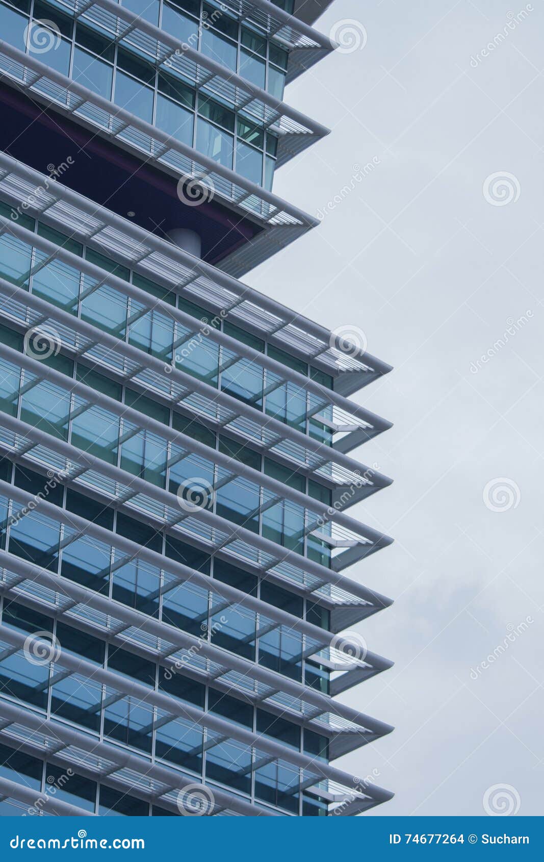 Closeup of skyscraper. stock photo. Image of urban, buildings - 74677264