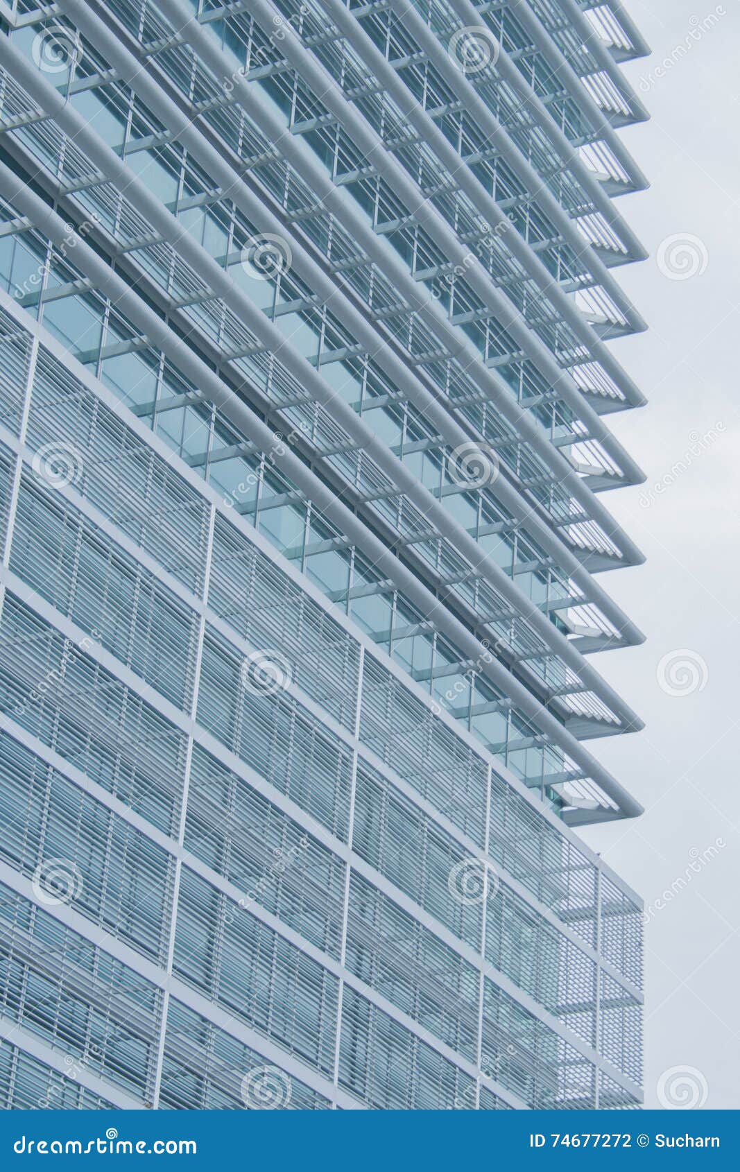 Closeup of skyscraper. stock photo. Image of financial - 74677272