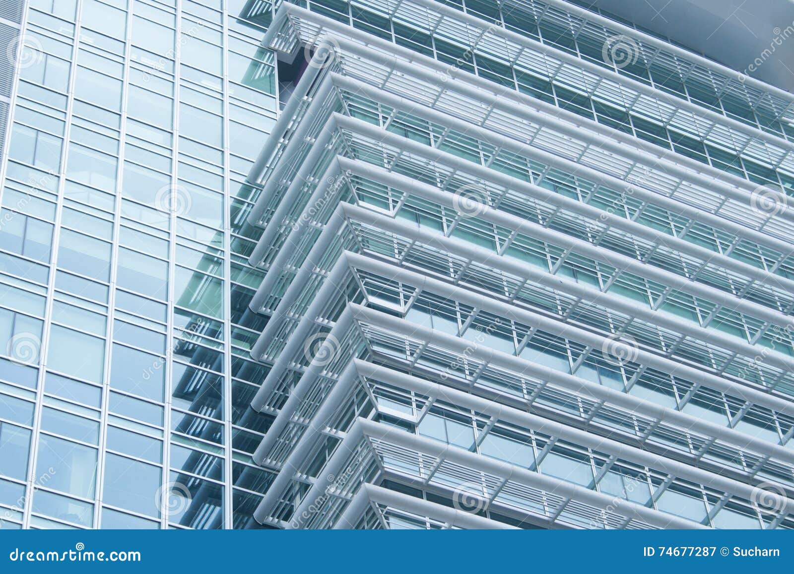 Closeup of skyscraper. stock image. Image of buildings - 74677287