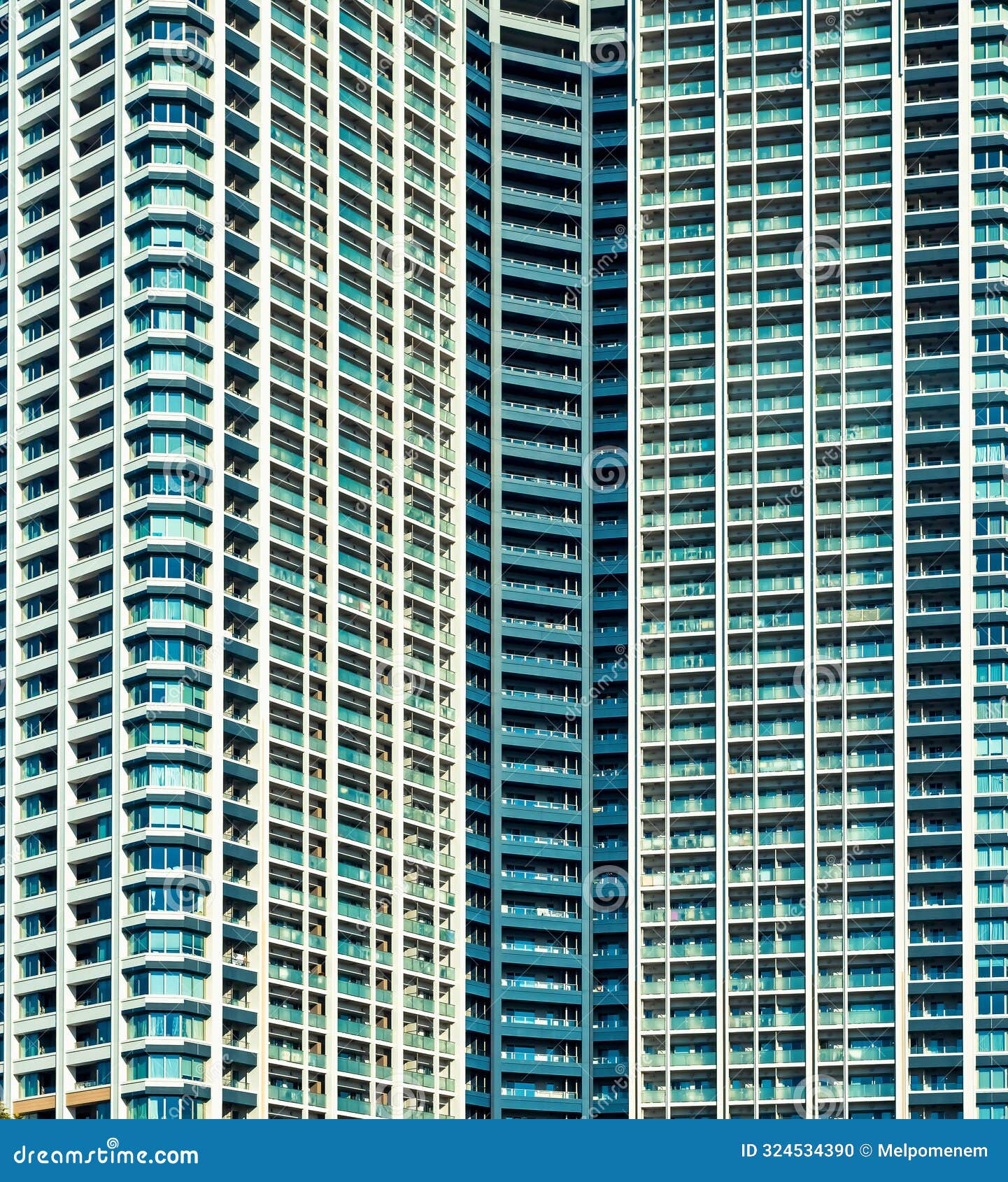 Skyscraper Facade With Sunlight Lens Flare - Building Exterior Royalty ...