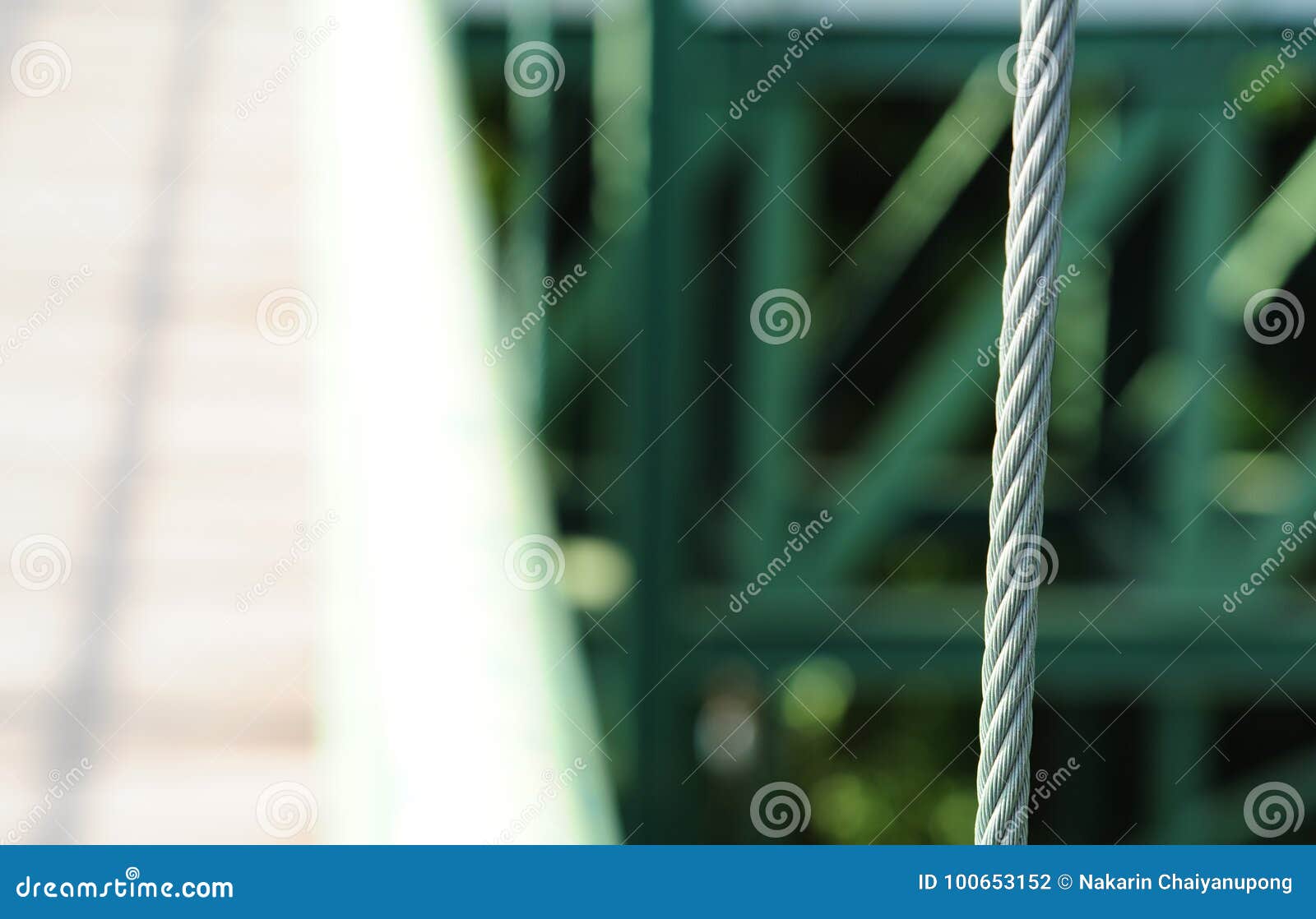 CLoseup Sling Isolate with Blur Background Stock Photo - Image of reel ...