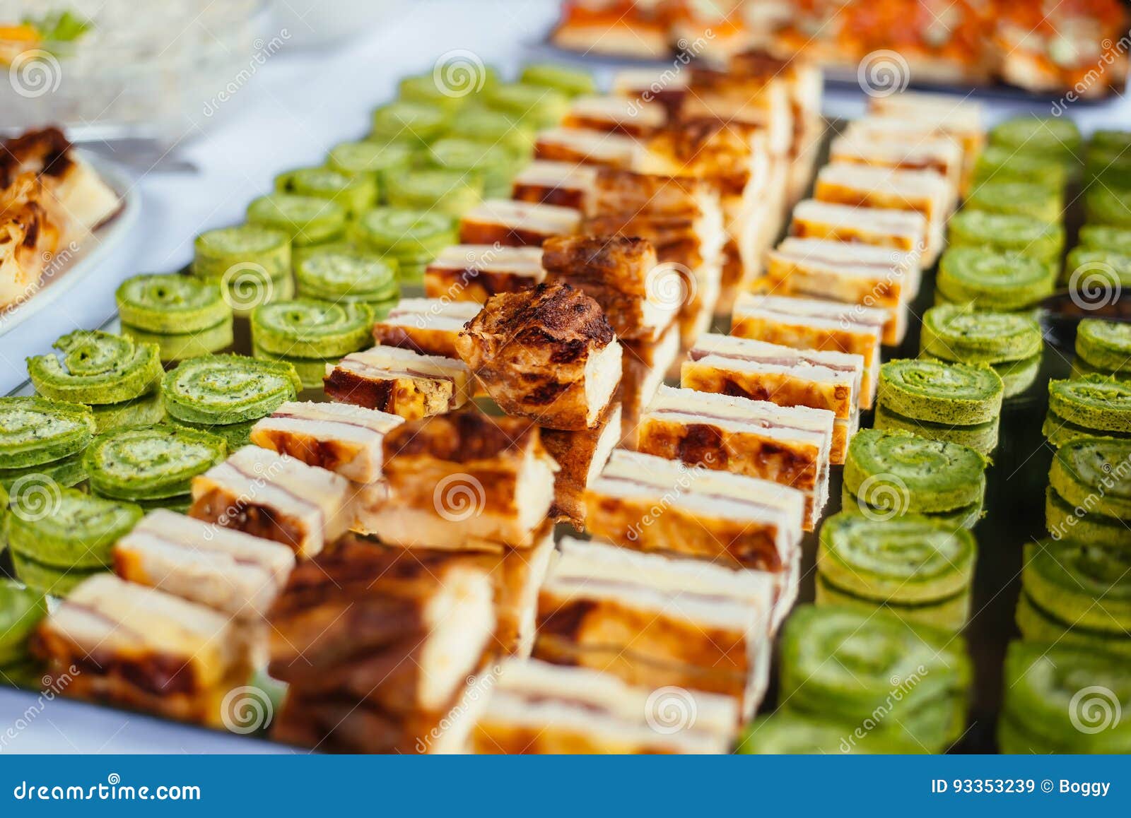 Small bites stock image. Image of closeup, party, plate - 93353239