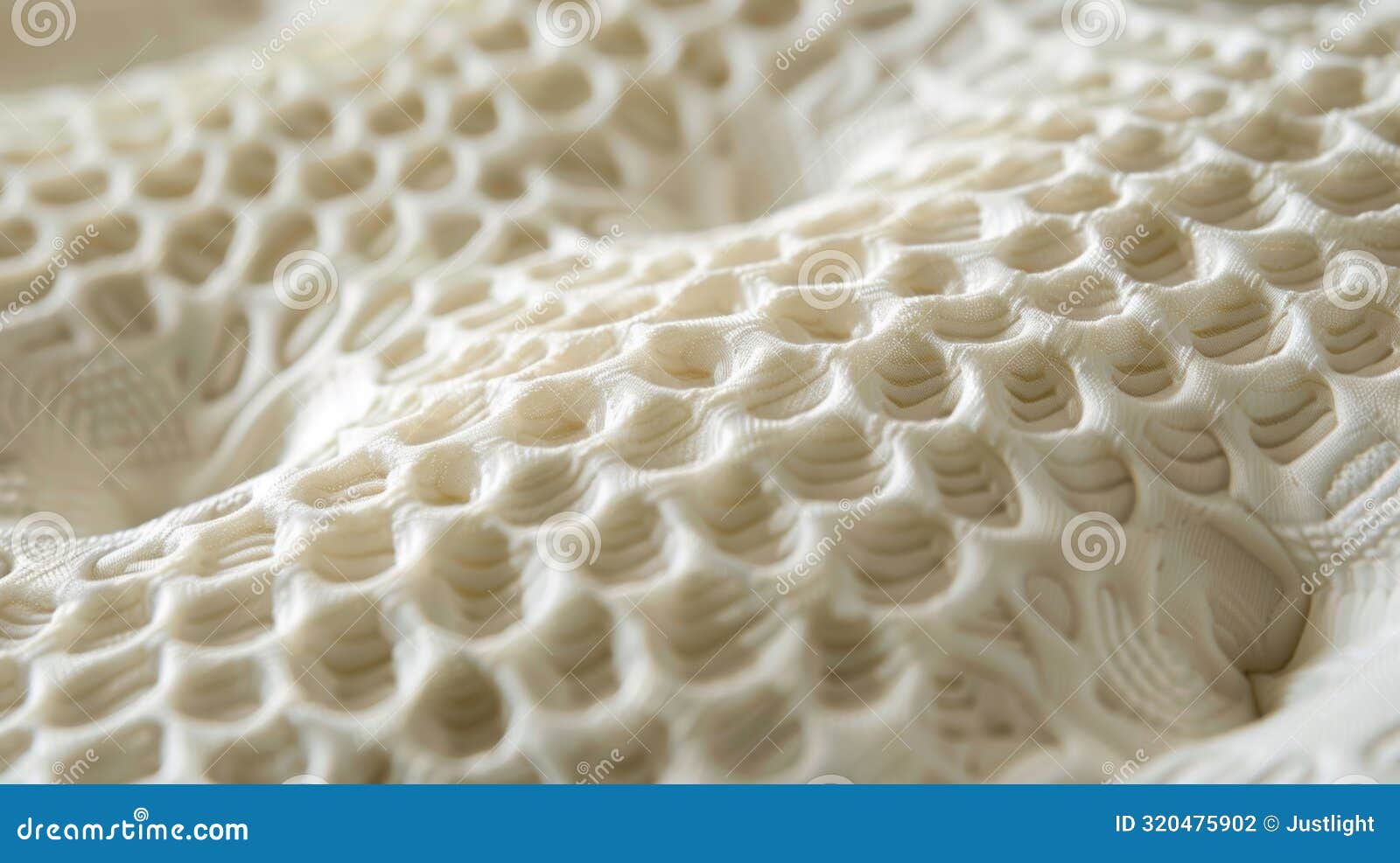 A Closeup of a Smart Fabric Showcases a Unique Texture Resembling the ...