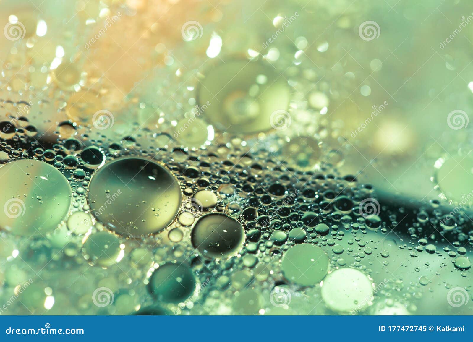 Closeup of Soapy Water Bubbles Stock Image - Image of creative, colors ...