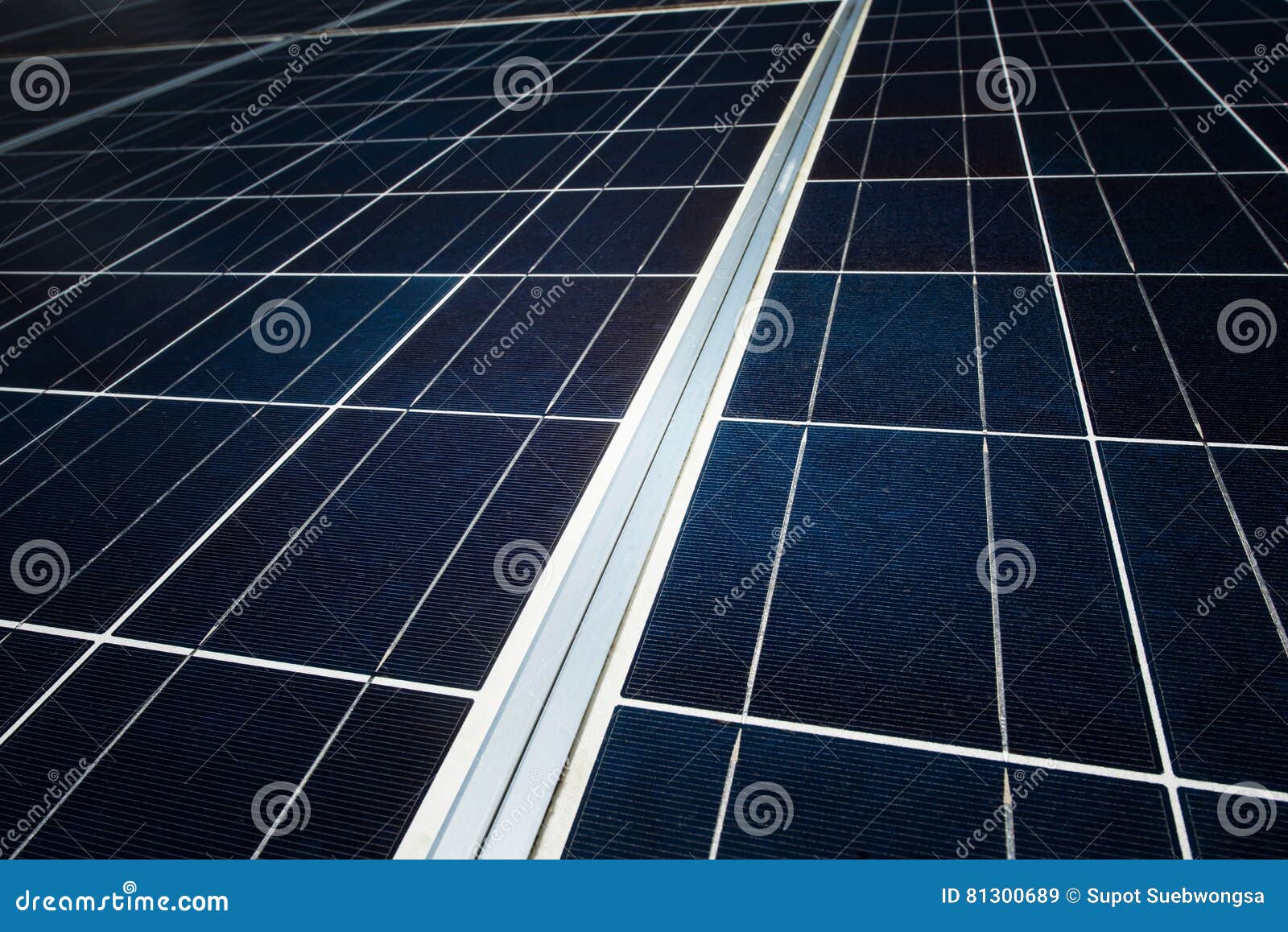 A Closeup Of A Solar Panel On A Smart Bench Capturing The Suns Rays To ...