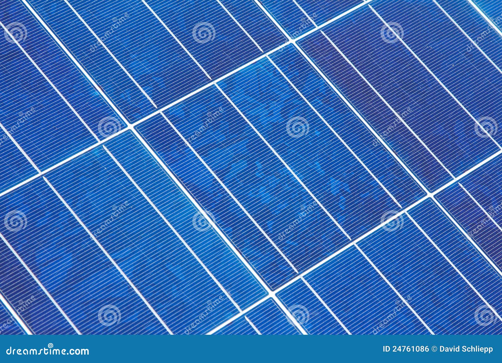 Closeup of a Solar Panel Module Diagonal Stock Photo - Image of ...