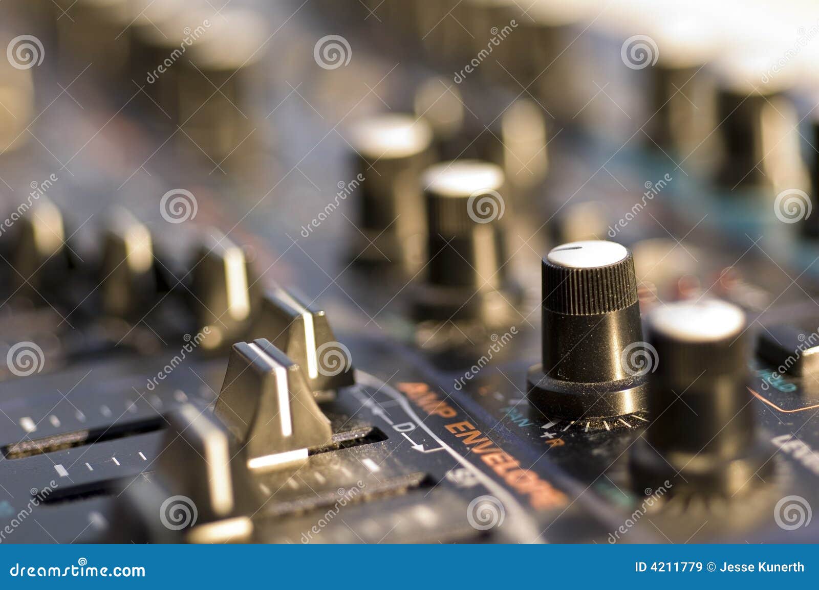 Closeup of Sound Module stock image. Image of instrument - 4211779