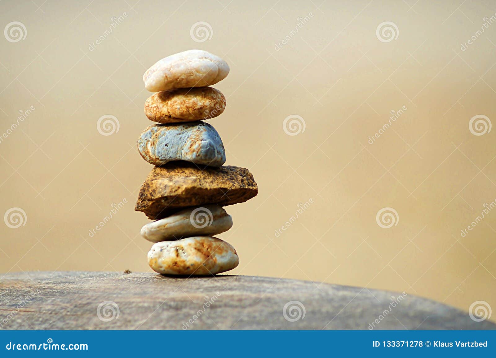 Stack of Different Stones in Balance Stock Photo - Image of stack ...