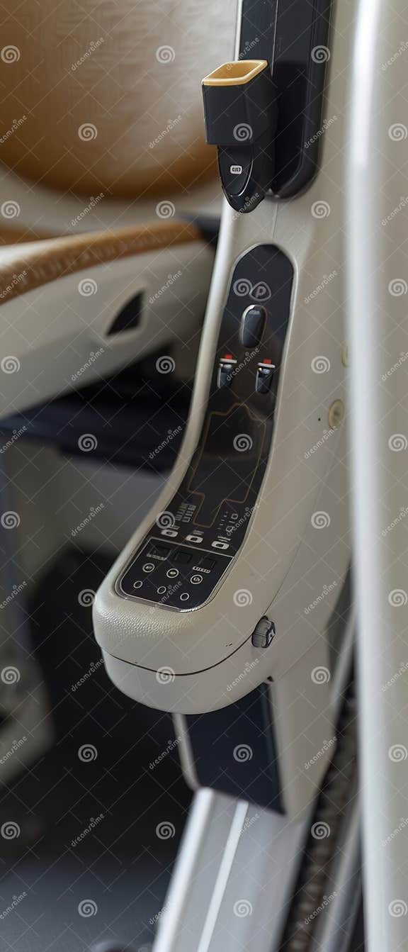 Closeup of a Stairlifts Control Panel Focusing on the Userfriendly ...