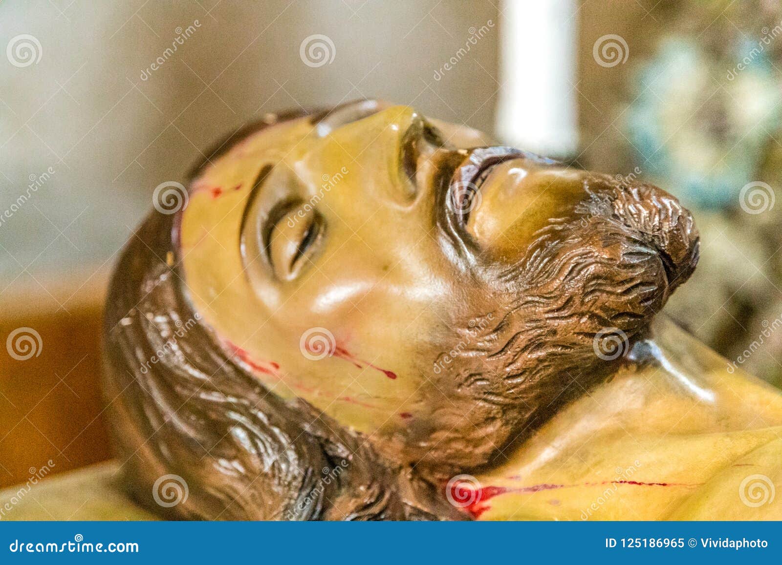 Jesus Christ stock image. Image of cross, crucifixion - 125186965