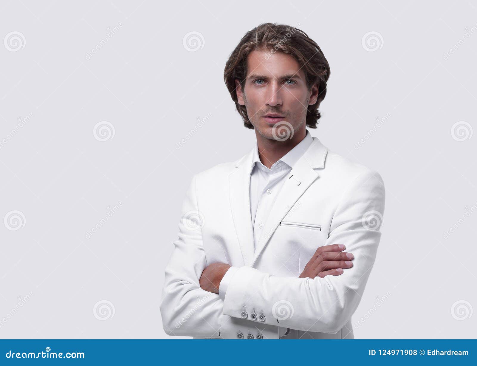 Closeup.a Strict Business Man Stock Photo - Image of entrepreneur, look ...