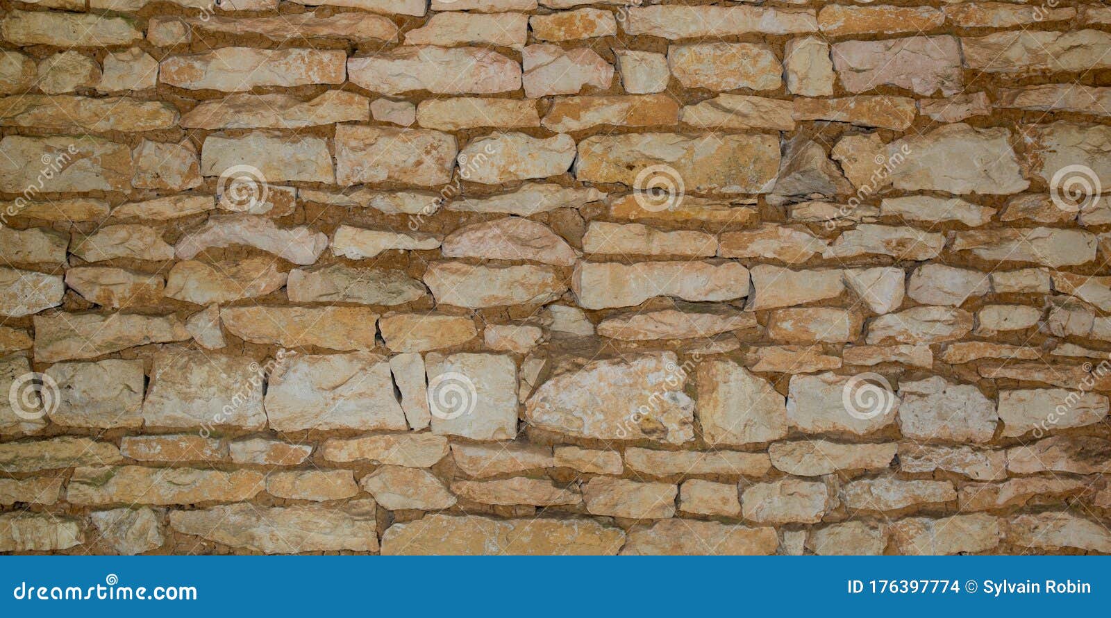 Stripe Stone Wall Pattern, Seamless Texture Stock Photo | CartoonDealer ...
