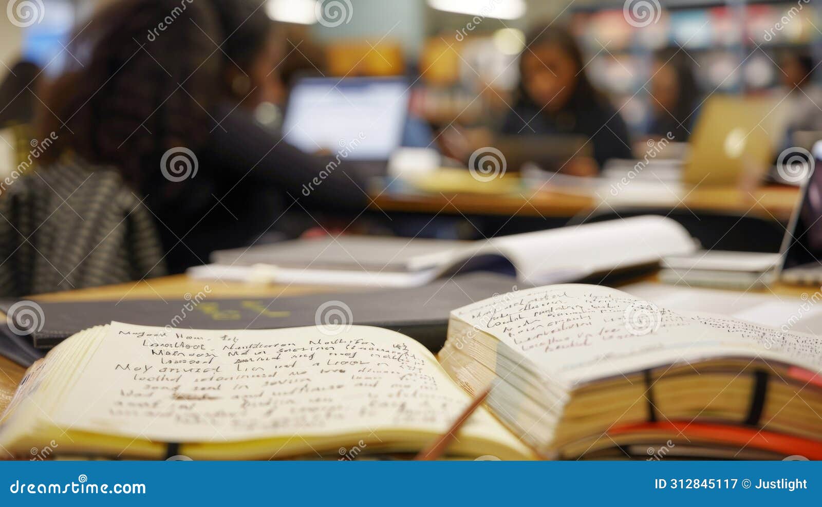 A Closeup of a Students Handwritten Notes Filled with Annotations and ...