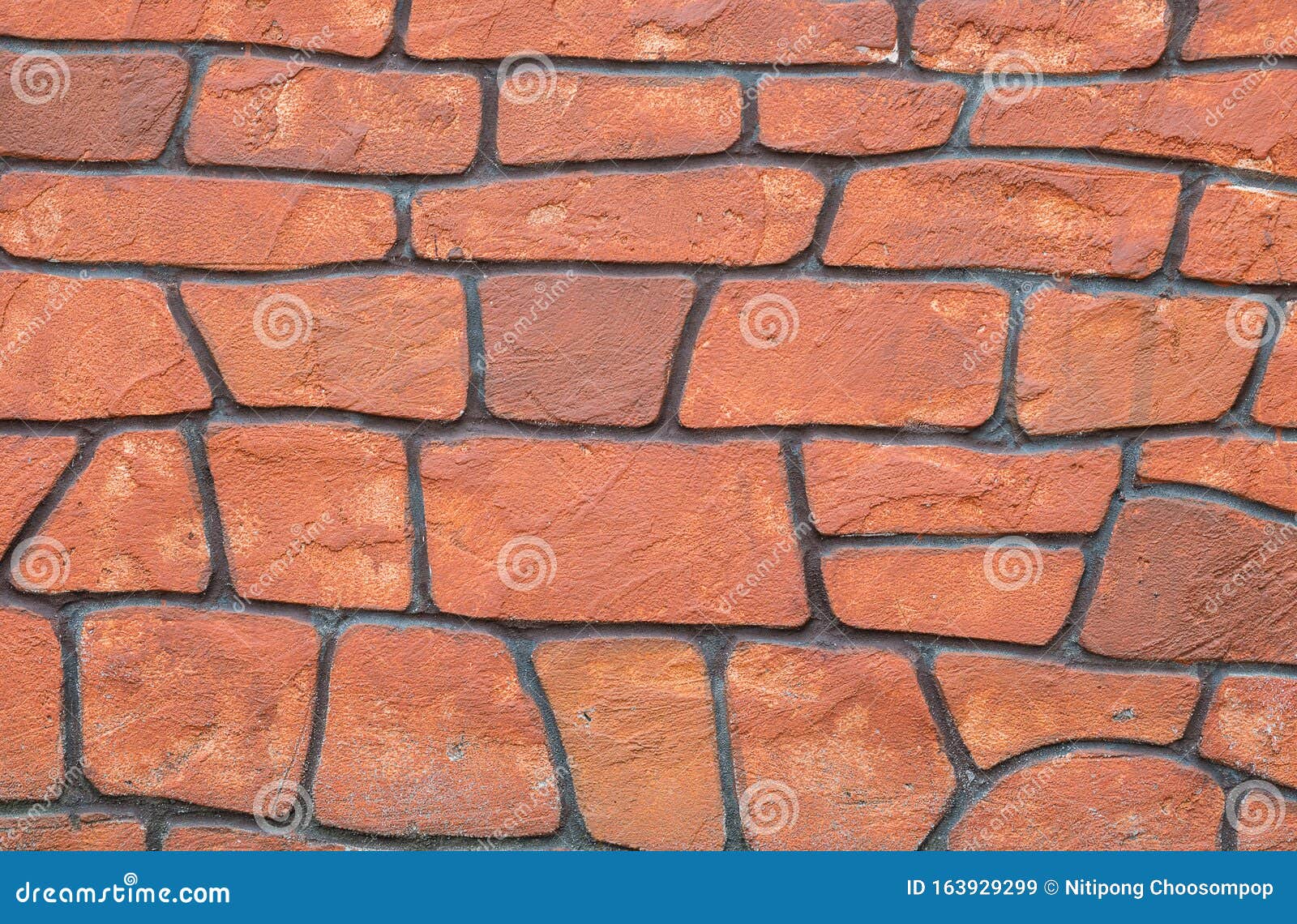 Closeup Surface Brick Pattern at Beautiful Brick Wall Textured ...
