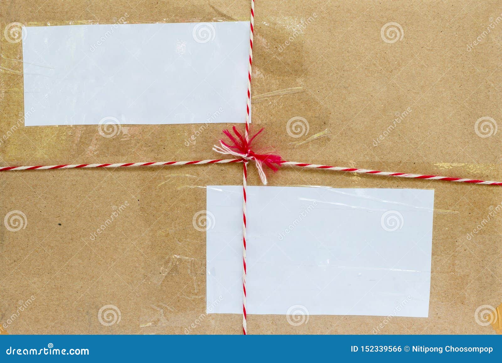 Closeup Surface Front of the Parcel Box Background Stock Photo - Image ...